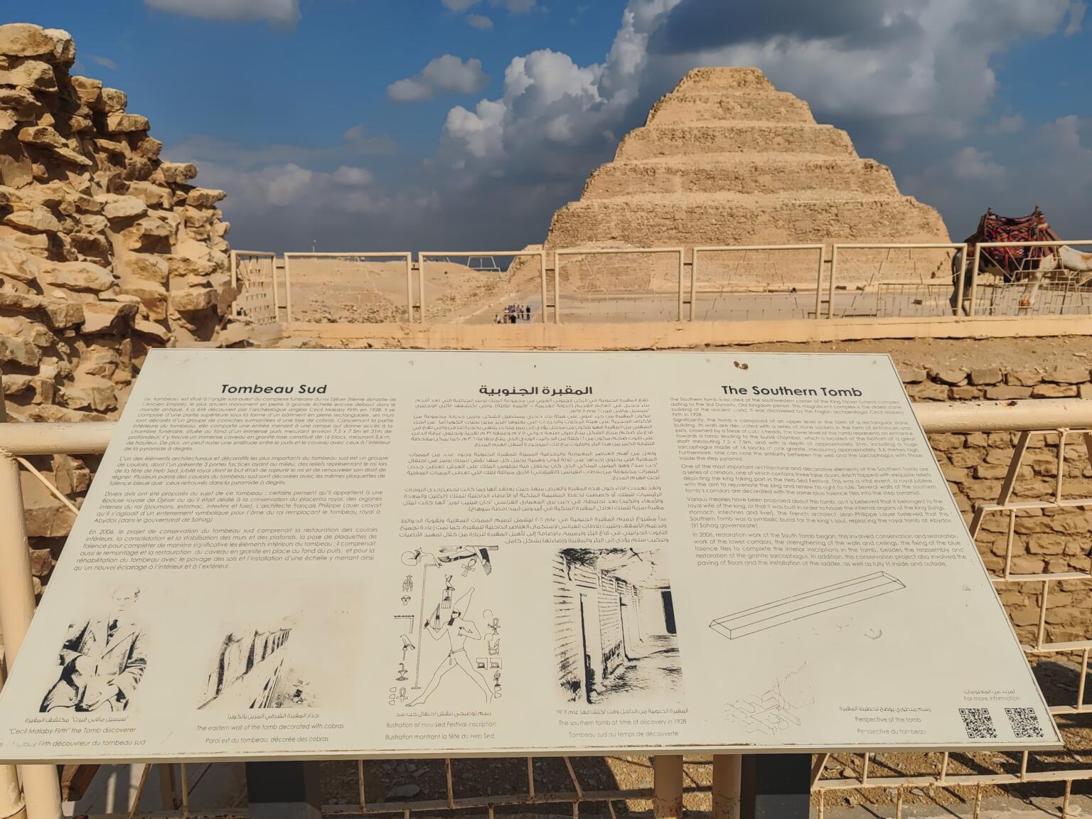 Muinaisen Egyptin ihmeitä: Gizan pyramidit ja Sakkara